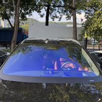 China Sunset Chameleon Tint Film 2mil UV Proof Window Film Purple Solar Colored Tint Film for sale