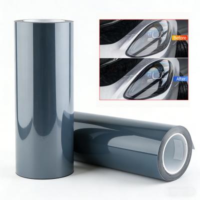 China 0.3*15m 0.6*15m Car Headlight Film Sand Proof Premium Visibility Enhancement for sale