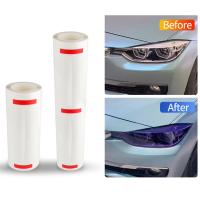 China 6.5mil TPU Car Headlight Film Self Healing Color Changing Protective Wrap Clear To Purple for sale