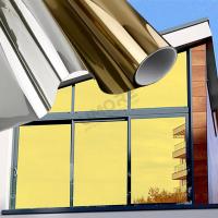 China 2Mil PET Reflective Film IR UV Cut Privacy Protection Self Adhesive Glass Window Film For Exterior for sale