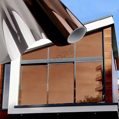 China 1.52*30m PET Window Film One Way Privacy Protection UV Proof Building Window Film for sale