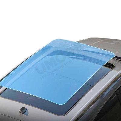 China Custom Universal Sunroof Skylight UV Protection Film Armor Glass Film 99% UV Rejection For Car for sale