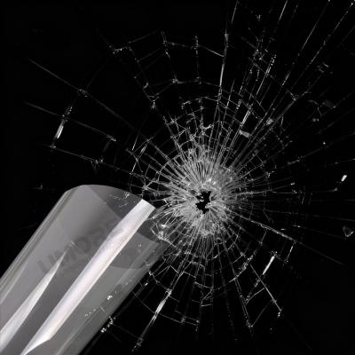 China PET 4 Mil Safety FilmHeat Insulation Car Window Privacy Protection Film Glue Removable Adhesive for sale