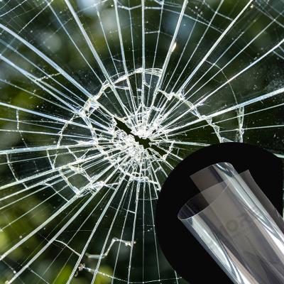 China Safety Window Film UV Proof Explosion Proof Protective Windshield Film Roll For Cars Building for sale