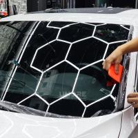 China 100% No Visual Distortion Ultra HD 1.22*15M High Hydrophobic Clear EPU Windshield Protection Film WPF TPU Car Windshield PPF for sale