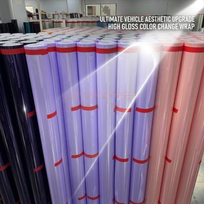 China Wholesale OEM/ODM Car Body Wrap 7.5mil Self Healing Anti Scratch High Gloss TPU Color Changing Paint Protection Film Roll for sale