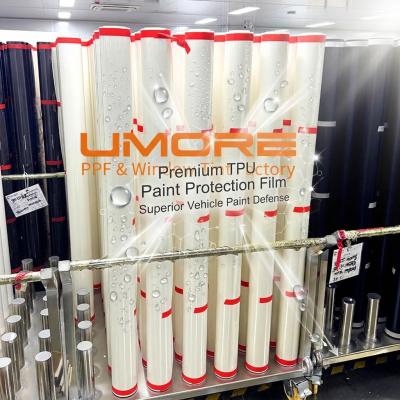 China PPF Car Wrap Protection Film TPU 6.5mil 7.5mil 8mil 10mil Car Paint Protection Film Roll for sale