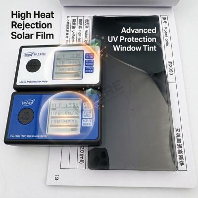 China 1.52*30m 2mil High Insulation UV Protection Window Film Car Solar Window Tinting Film for sale