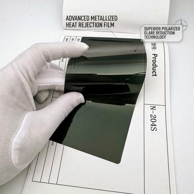 China Metallized Window Glass Tint Film 2mil Coating Polarized Auto Window Tint for sale