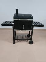 China Outdoor 24Inch Movable Foldable Charcoal Barbecue Grill With Motor for sale
