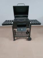 China Camping 40kgs Bbq Stove Outdoor 23.7 Inch Camper Gas Bbq With Forks for sale