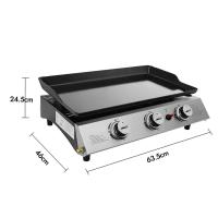 China Healthy CT 201 CSA Teppanyaki BBQ Grill Electric Griddle Bbq For Camping for sale