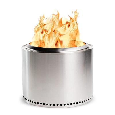 China Burning 19.5Inch Portable Fire Pits CE Smokeless Bonfire Fire Pit For Charcoal Camping for sale