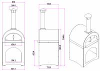 China WOOD FIRED PIZZA OVEN for sale