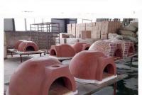 China Easily Move 70 Kgs Ceramic Pizza Oven 10 min Pizza Ceramic Oven for sale
