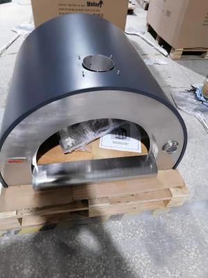 China Peel Stainless Steel Pizza Oven Wood Fired 830mm Wood Fired Brick Oven for sale
