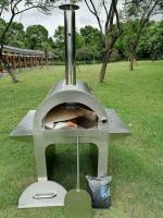 China CT 103 Baker Steel Outdoor Pizza Oven 900mm Metal Outdoor Pizza Oven for sale