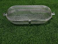 China AGA 201ss Outdoor BBQ Accessories 8mm Napoleon Rotisserie Grill Basket for sale