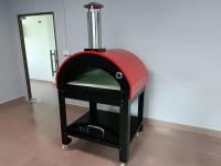 China Stainless Steel Wood Fired Pizza Oven CSA Outside Ovens Burns Wood for sale