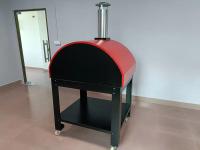 China Stainless Steel Wood Fired Pizza Oven CSA Outside Ovens Burns Wood for sale