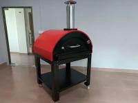 China Movable Stainless Steel Pizza Oven Wood Fired CSA Burning Stove for sale
