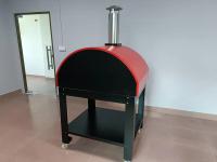 China Brick  Stainless Steel Wood Fired Pizza Oven Machine Outdoor for sale