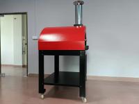 China 10s Shovel Portable Wood Burning Pizza Oven Trolley Easy Maneuverability for sale