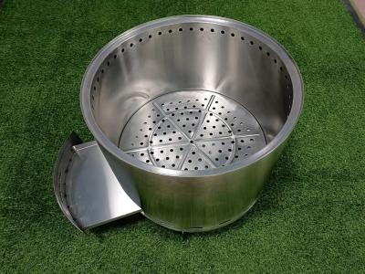 China Outdoor Metal 304ss Portable Fire Pits CSA Garden Square Fire Pit for sale
