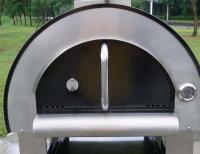 China Durable Burning Stainless Steel Wood Fired Pizza Oven 750mm for sale