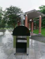 China 304S Stainless Steel Wood Fired Pizza Oven 70cm Outdoor Stainless Steel Pizza Oven for sale