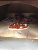 China 4 Wheels Stainless Steel Pizza Oven Outdoor 900mm Wood Fired Pizza Oven for sale