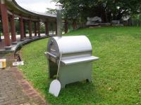 China 750mm Stainless Steel Wood Fired Pizza Oven Spatula Stainless Steel Wood Fired Oven for sale