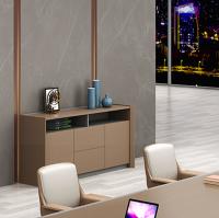 China Modern Wooden Luxury Conference Rectangle Panel Table Office Furniture Table For Boardroom Meeting Room Conference Desk for sale