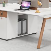 China Wooden 2 4 6 Seat Cubicles Desk Workstation Office Furniture Modular Office Desk Work Station for sale