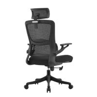 China Ergonomic Office Chair With Lumbar Support High Back Executive Black Mesh Swivel Office Chair for sale