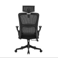 China Ergonomic Office Chair With Lumbar Support High Back Executive Black Mesh Swivel Office Chair for sale