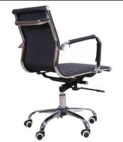 China 711  Modern Pu Back Adjustable Swivel Office Chair With Armrest for sale