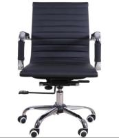 China 711  Modern Pu Back Adjustable Swivel Office Chair With Armrest for sale