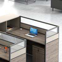 China Modern Modular Cubicle Modern Office Partition Desk  Workstation for sale