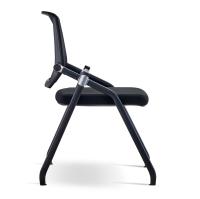China Wholesale Strong Leg Black Plastic Chair Mesh Office Chair Foldable Office Chair for sale