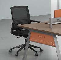 China Multiperson Desk Office Desks Boss Wooden Director Table   Modern Desk With Cabinet for sale