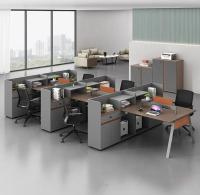 China Modern Office Furniture Multi People Office Desk Workstation Office Partitions Table Workstation for sale
