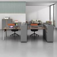 China Modern Office Furniture Multi People Office Desk Workstation Office Partitions Table Workstation for sale