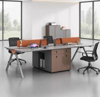 China Modern Office Cubicle Staff Workstation Desk Office Table Open Modular Office Furniture Workstation for sale