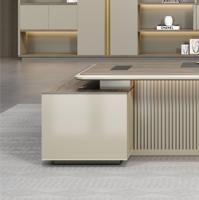 China Premium Office Furniture Manager Desk  Office Modern Wooden Table Office Desk Computer Table Desk for sale