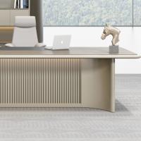 China Premium Office Furniture Manager Desk  Office Modern Wooden Table Office Desk Computer Table Desk for sale