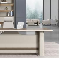 China Modern L Shape Director Manger Office Furniture Solutions Table And Chair Set Executive for sale