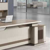 China Modern Office Furniture L Shaped Boss Ceo Large Office Desk for sale