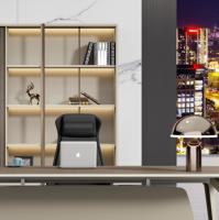 China Modern  Boss Table L Shape Manager Desk Office Furniture Luxury Executive Office Desk for sale