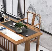 China Marble Tea Table Office Furniture Reception Tea Table Office Reception CombinationWith 5 Chairs for sale